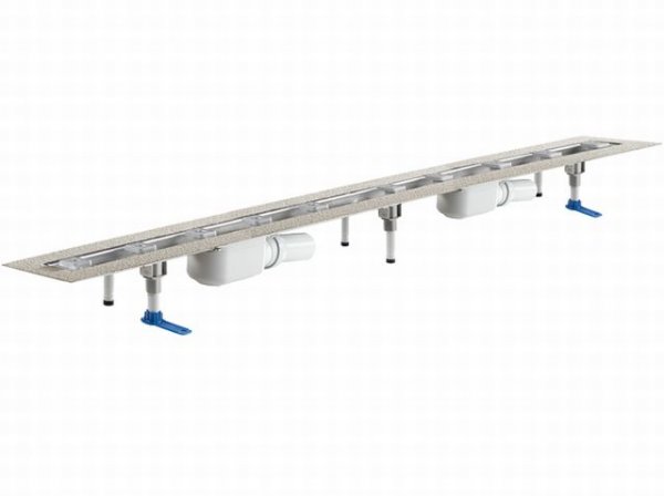 DALLMER Duschrinne CeraLine PLAN F 1400mm, 524515, DN 50